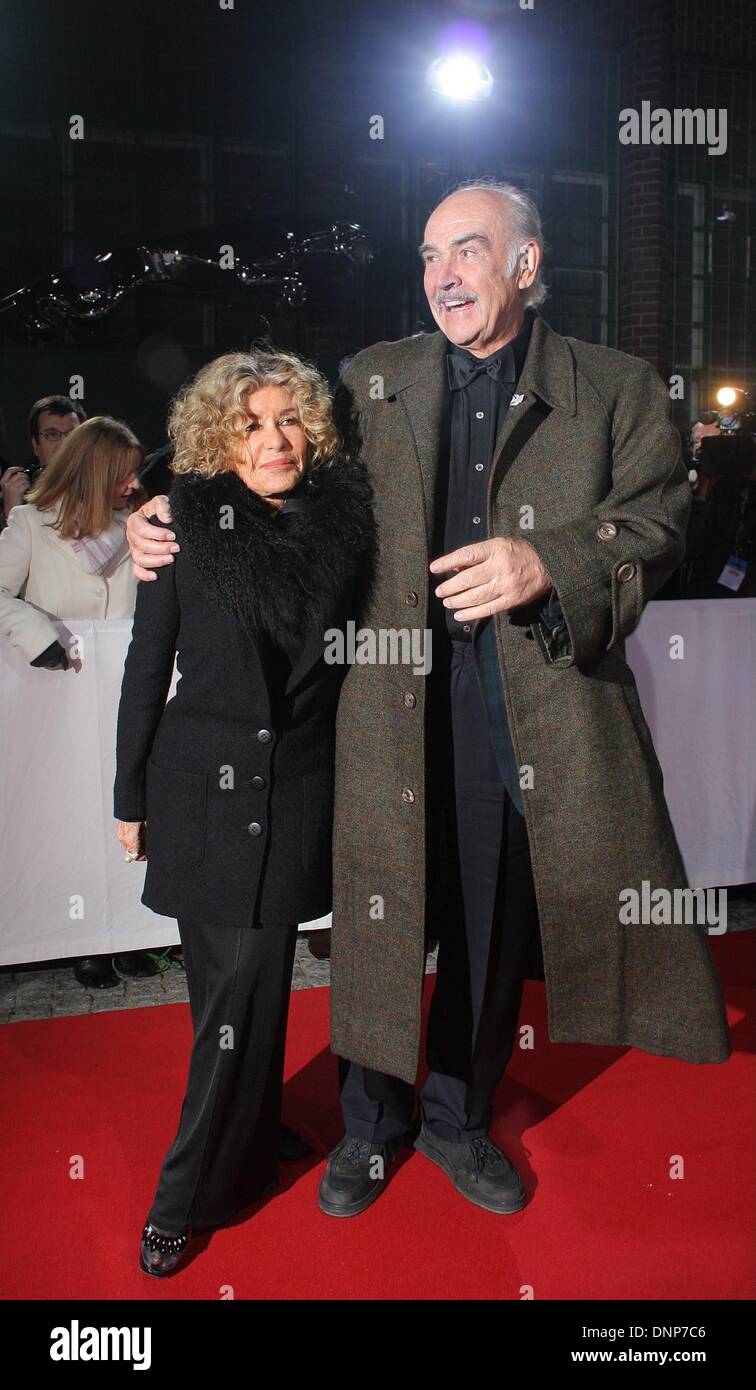 Sean Connery and his wife Monique at the European Film Award 2005 in ...