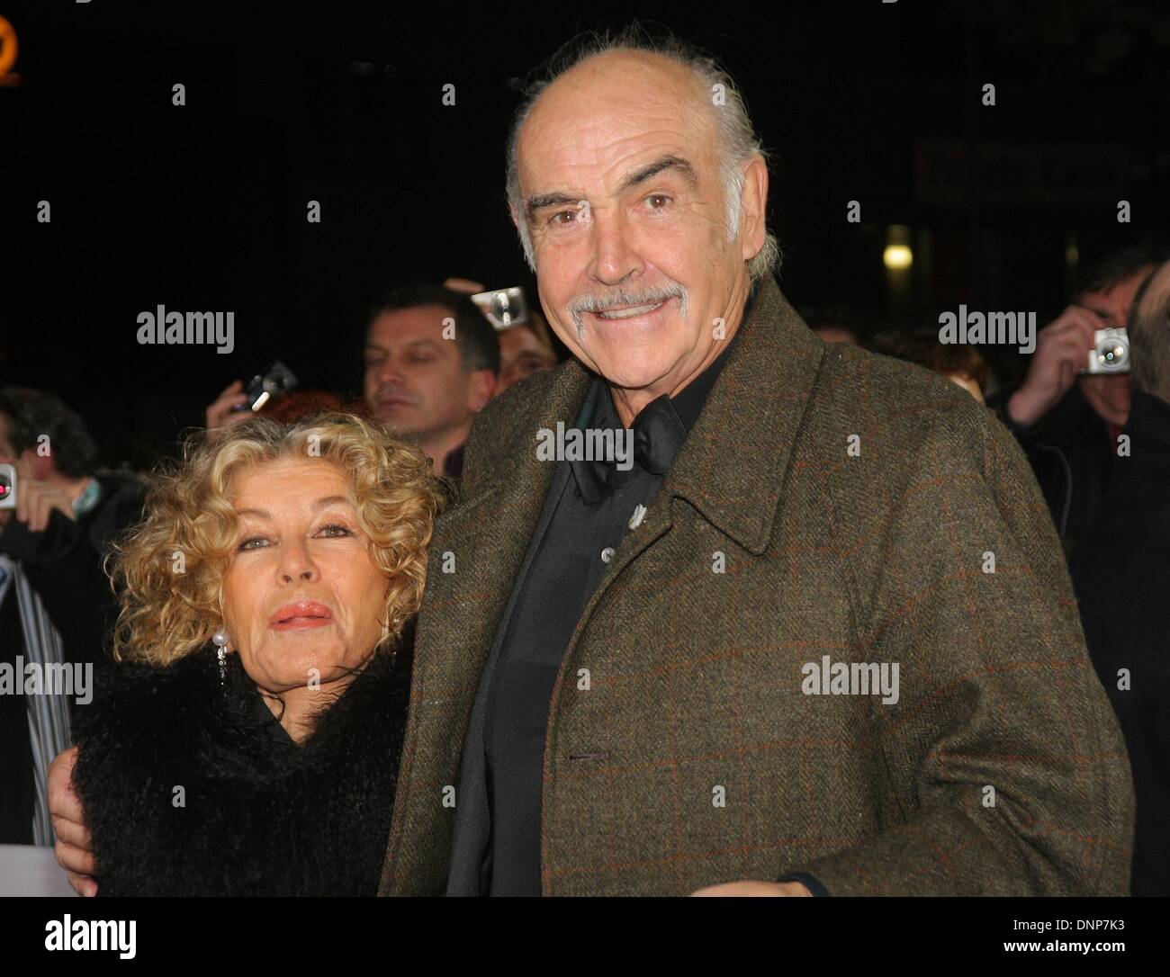 Sean Connery and his wife Monique at the European Film Award 2005 in ...