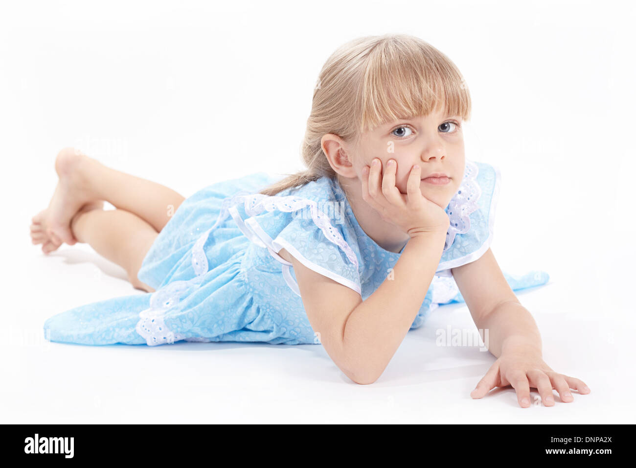 Portrait beautiful baby girl Cut Out Stock Images & Pictures - Alamy