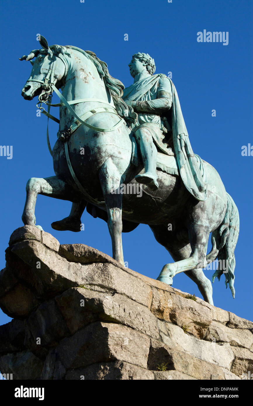 Gorge IV statue in Windsor Great Park Stock Photo - Alamy