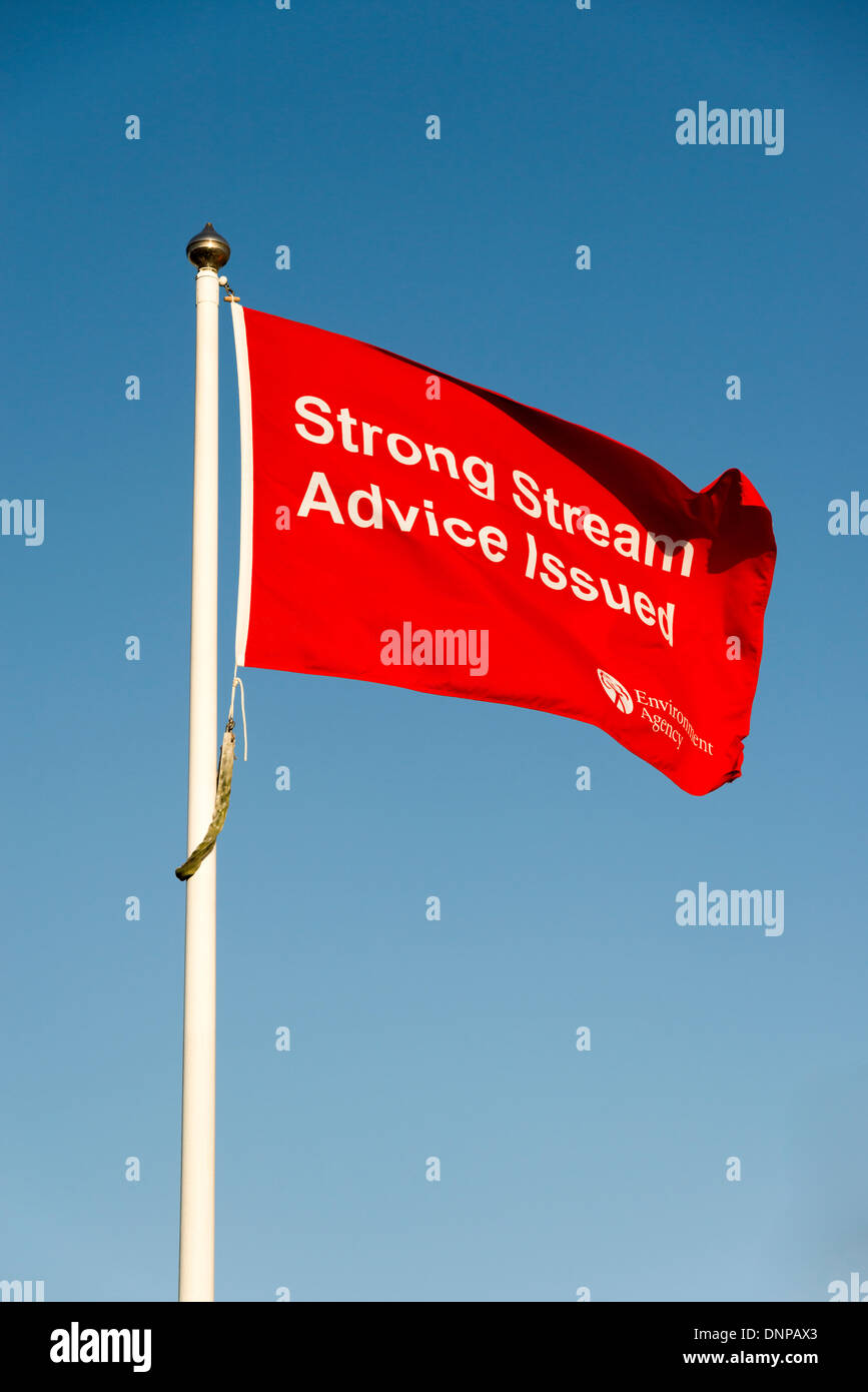 Warning flags hi-res stock photography and images - Alamy
