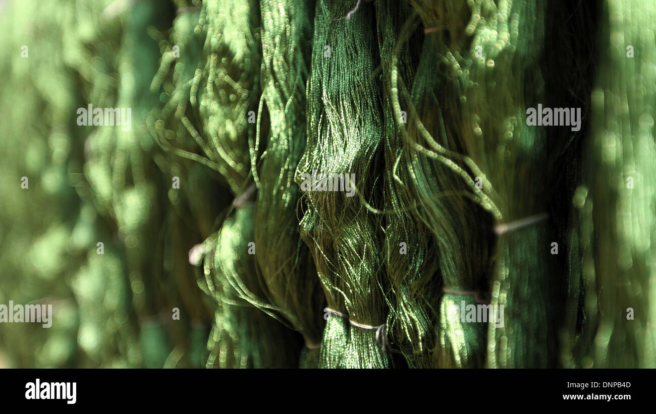 Silk handloom weaving in Dhaka. 03 Jan 2014. Silk , handloom Stock ...