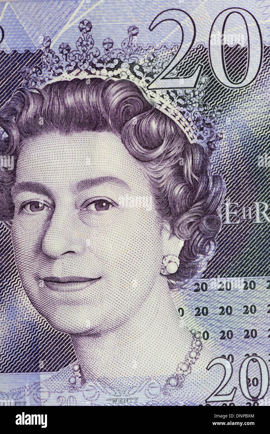 British bank notes Stock Photo - Alamy