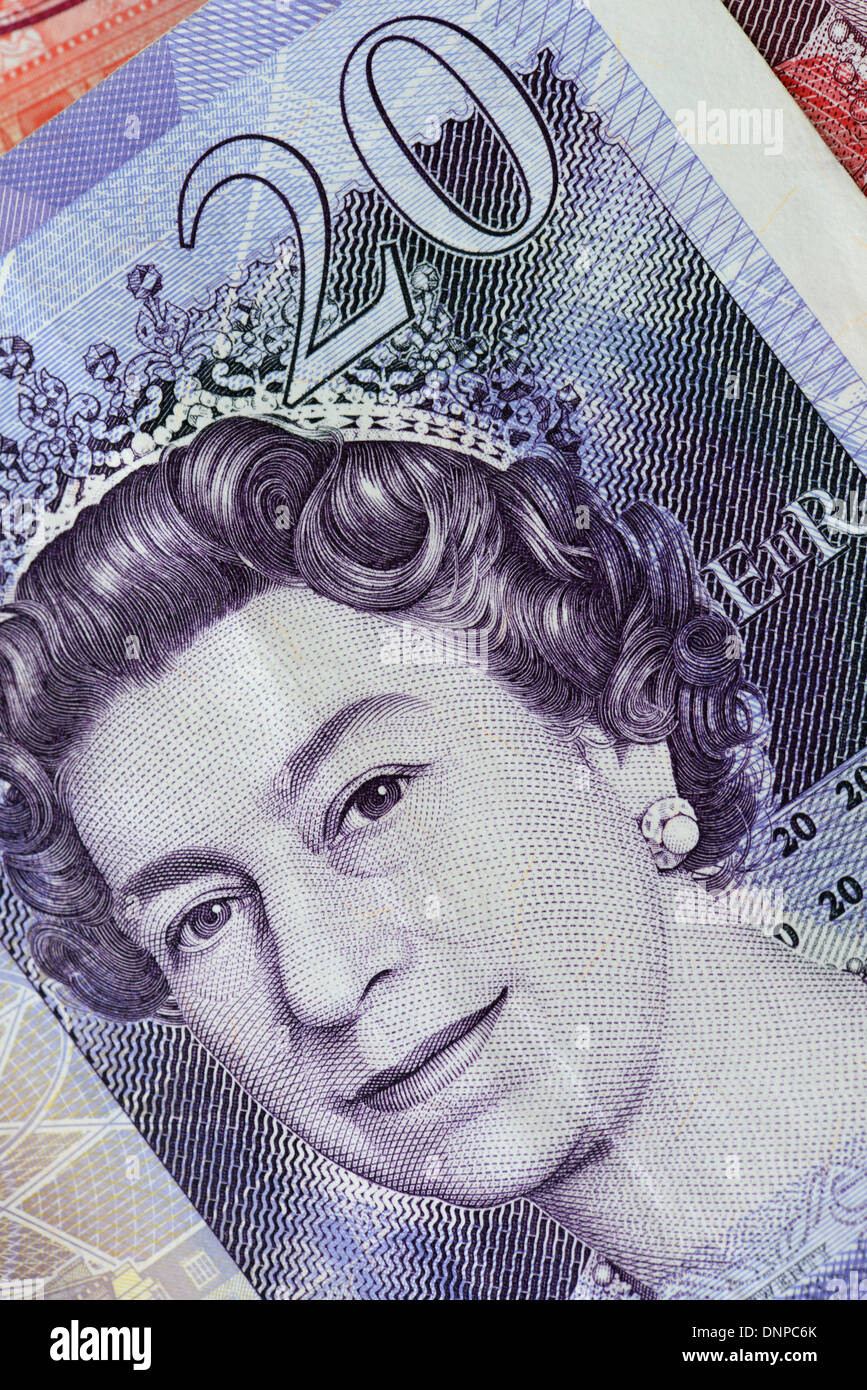 British bank notes Stock Photo - Alamy