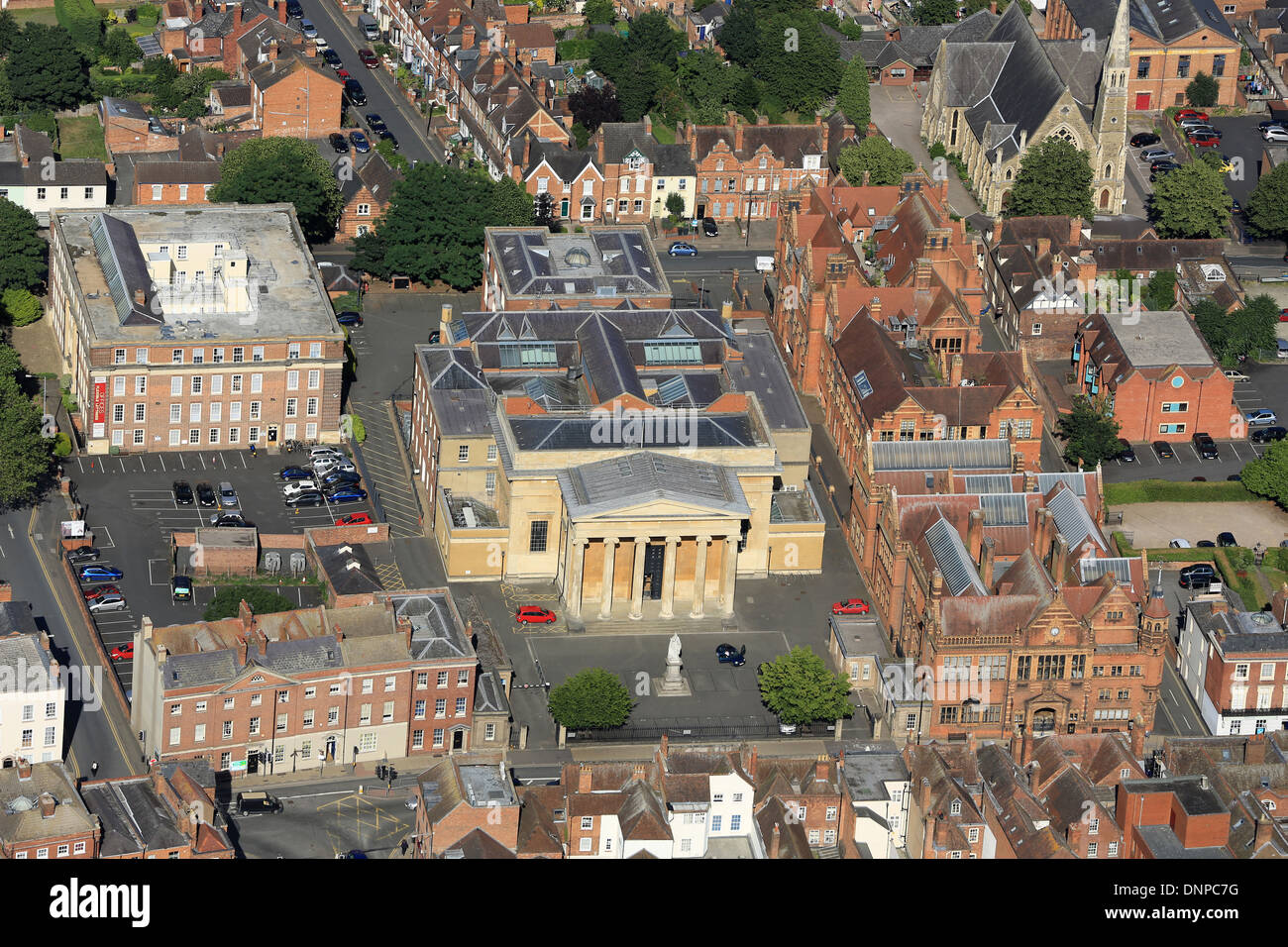 The Shire Hall & Surrounding buildings Stock Photo - Alamy