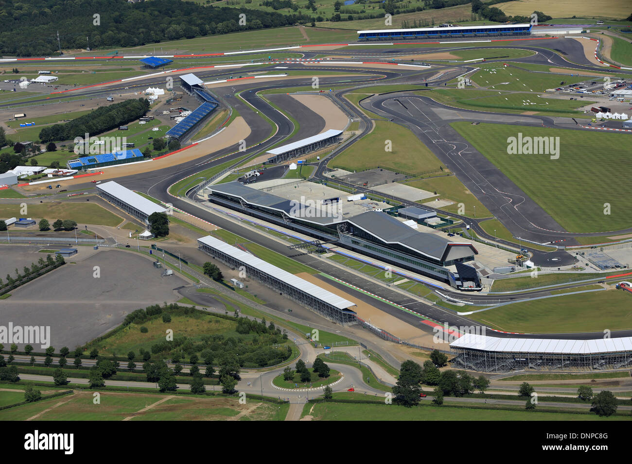 Silverstone aerial hi-res stock photography and images - Alamy