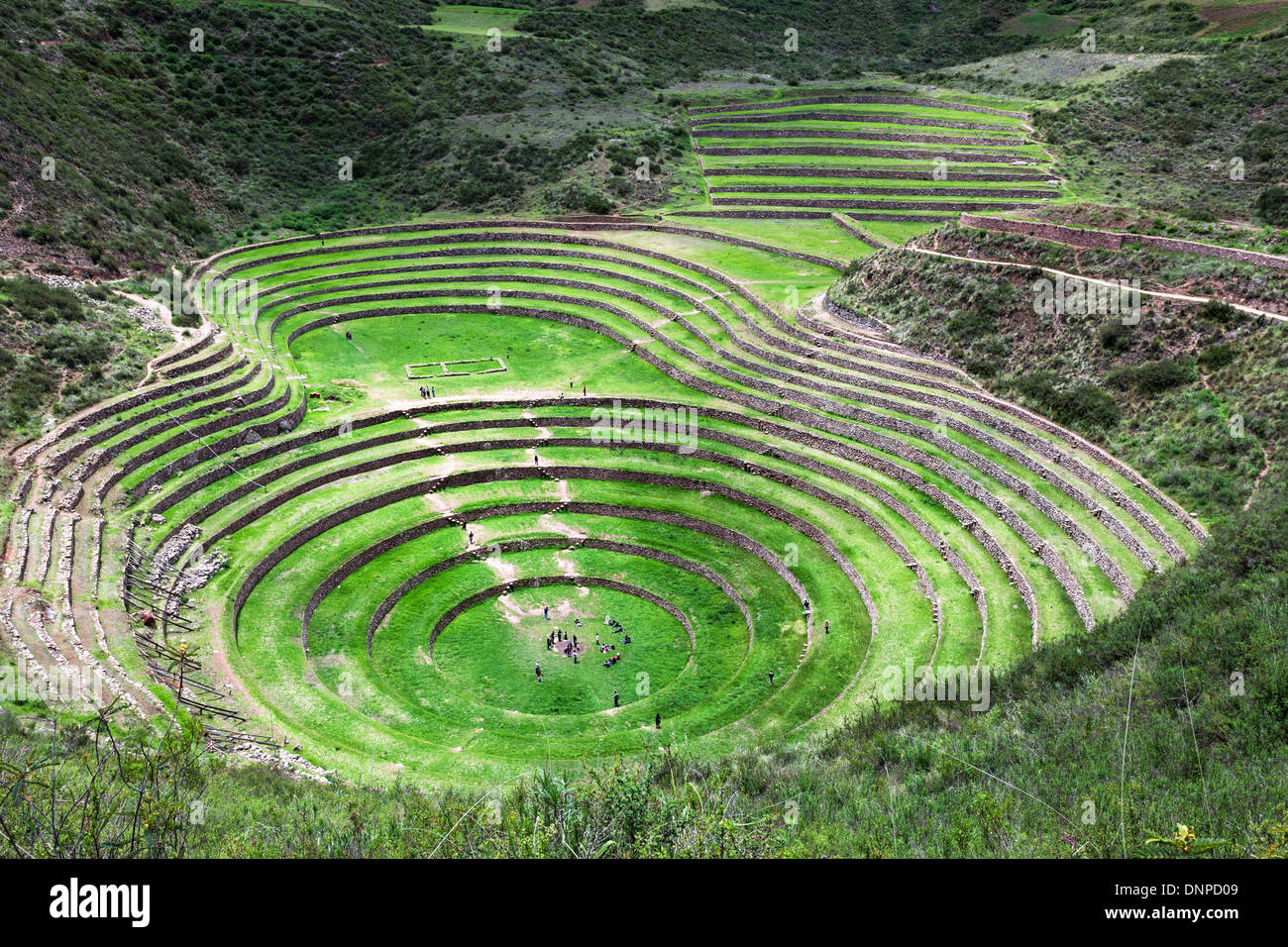 Peru, Cuzco, Moray, Incan ruins Stock Photo - Alamy