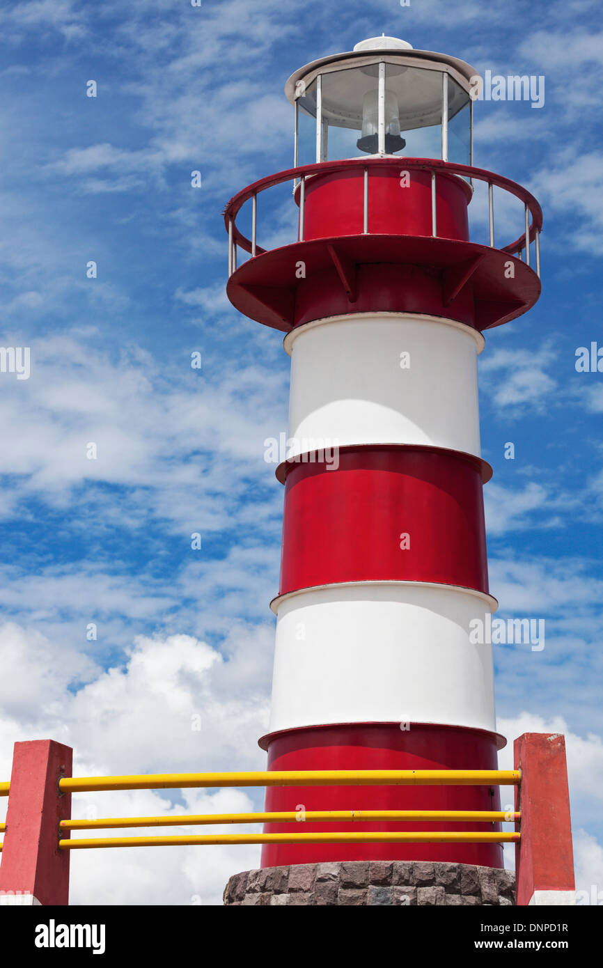 Peru, Puno, Lighthouse Stock Photo - Alamy