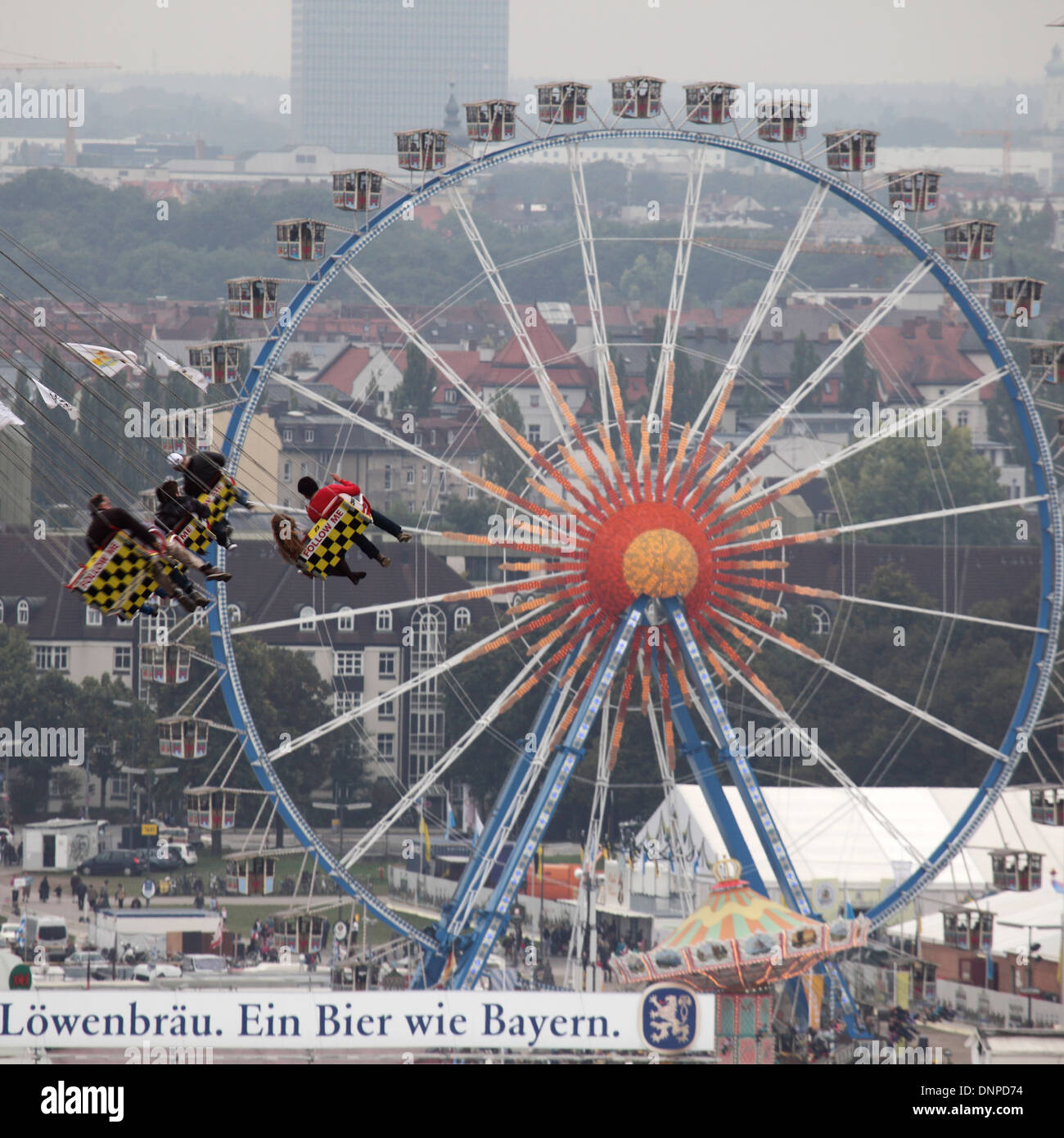 Oktoberfest riesenrad hi-res stock photography and images - Alamy
