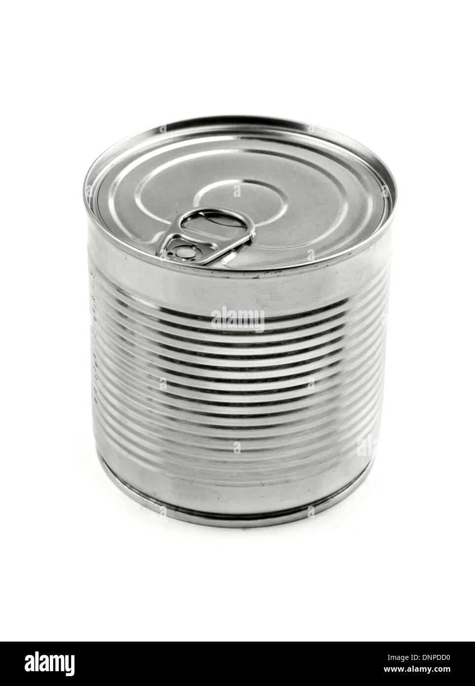 Food can isolated on white Stock Photo - Alamy