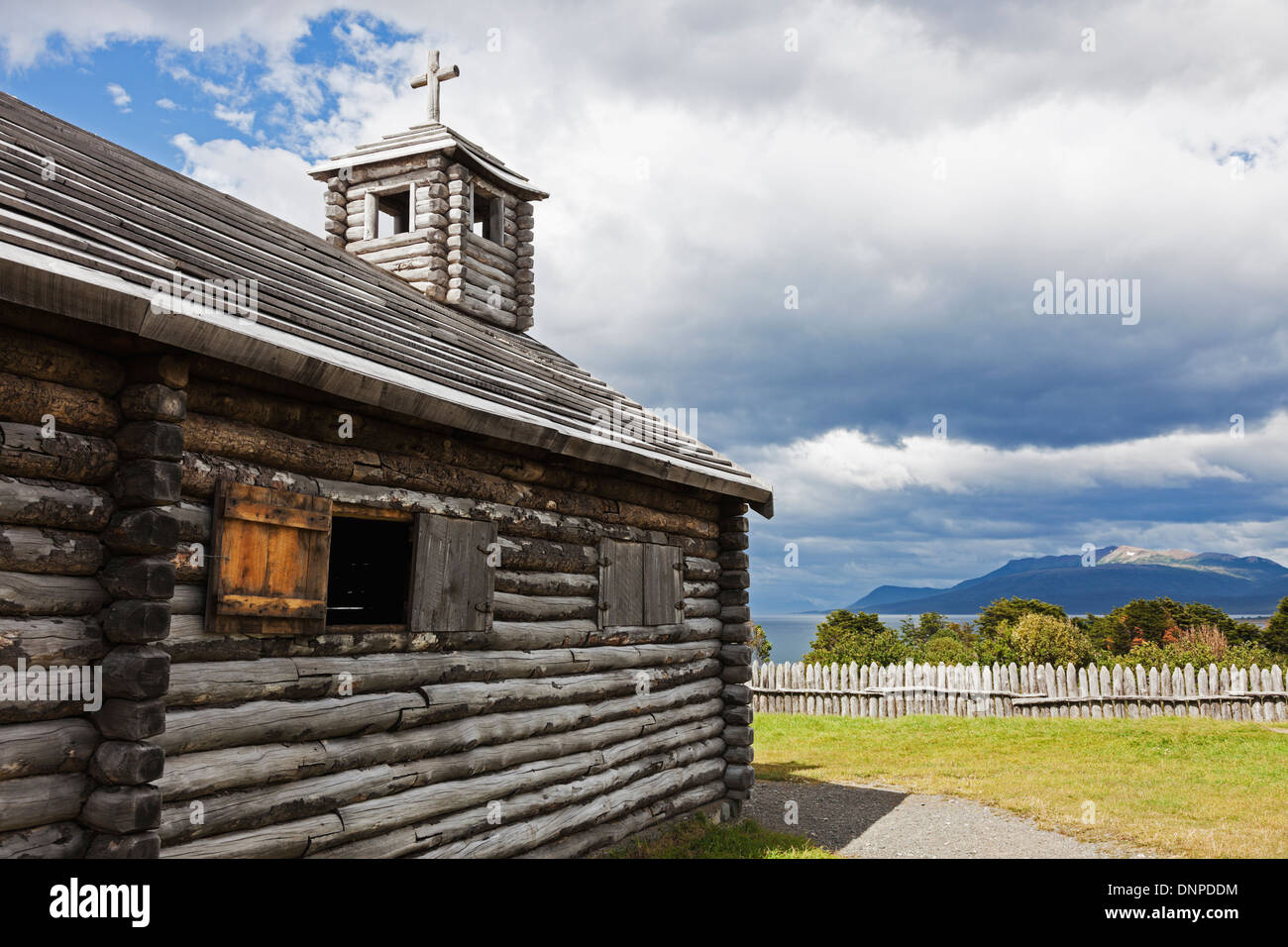 Chile, Magallanes and Antartica, Fort Bulnes Stock Photo - Alamy