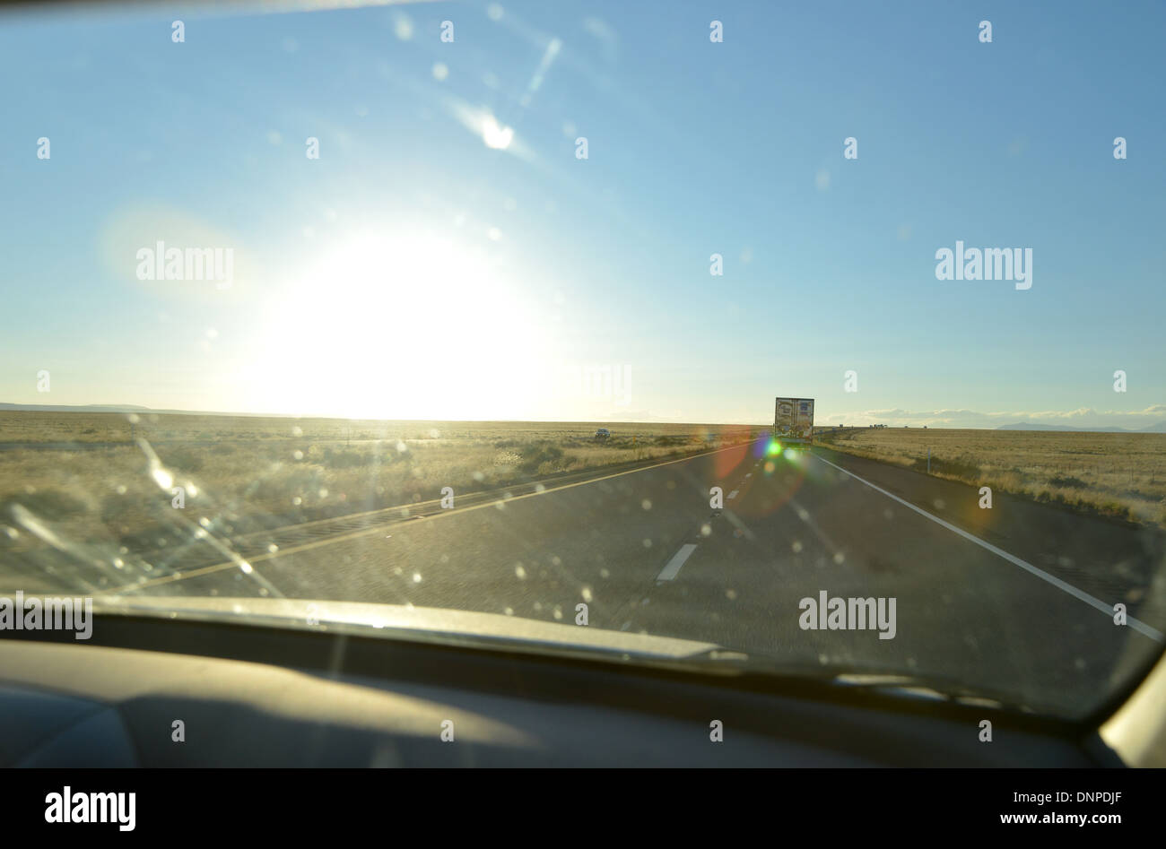 Route 66 sunset hi-res stock photography and images - Alamy