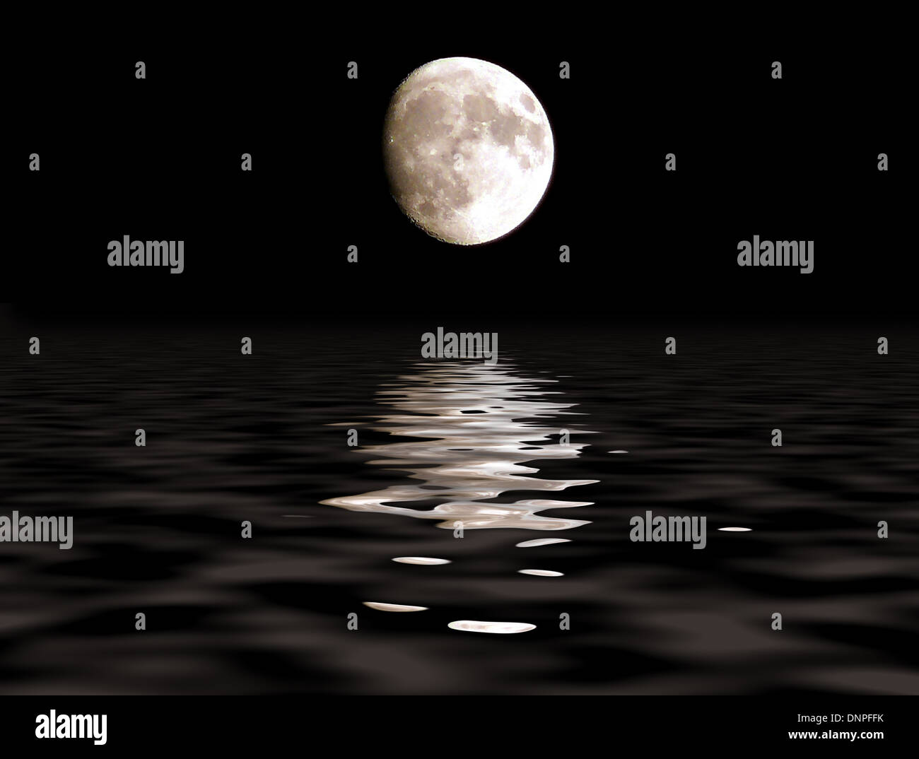 Moon path hi-res stock photography and images - Alamy