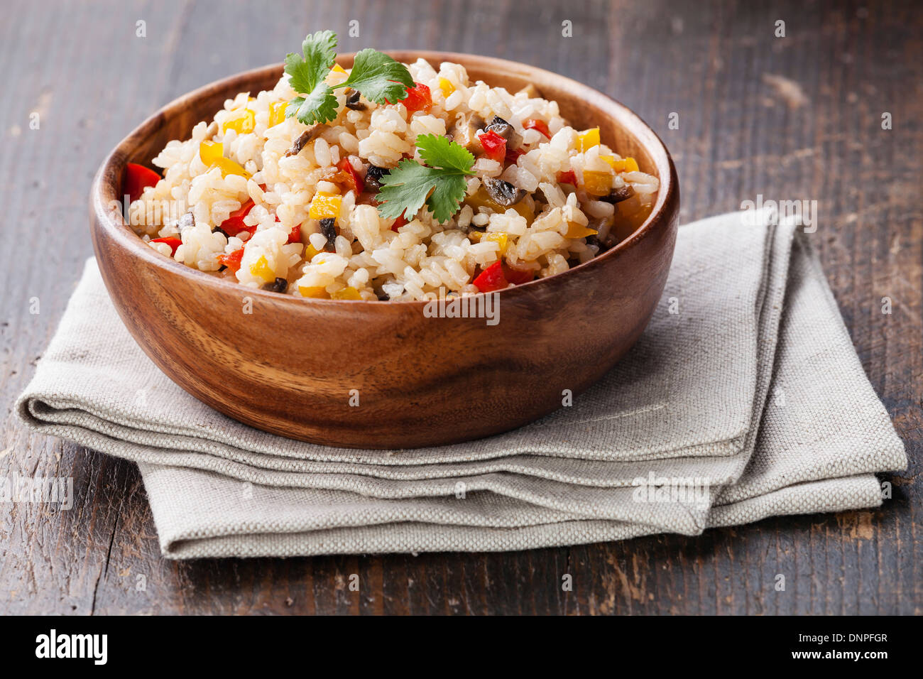 Cooked rice in bowl hi-res stock photography and images - Alamy