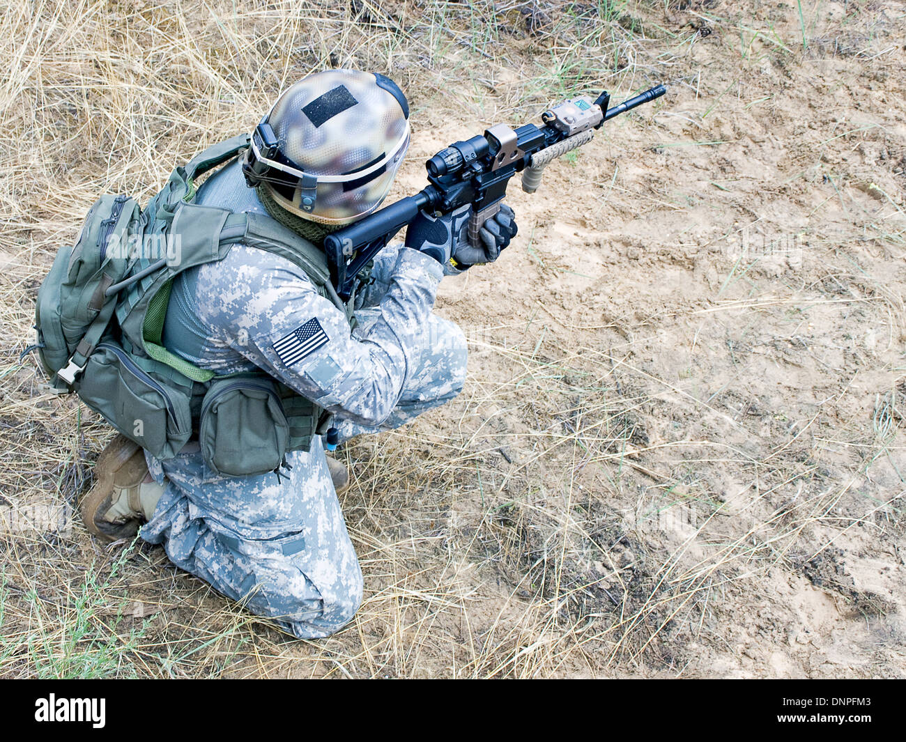 Iraq war american soldier hi-res stock photography and images - Alamy