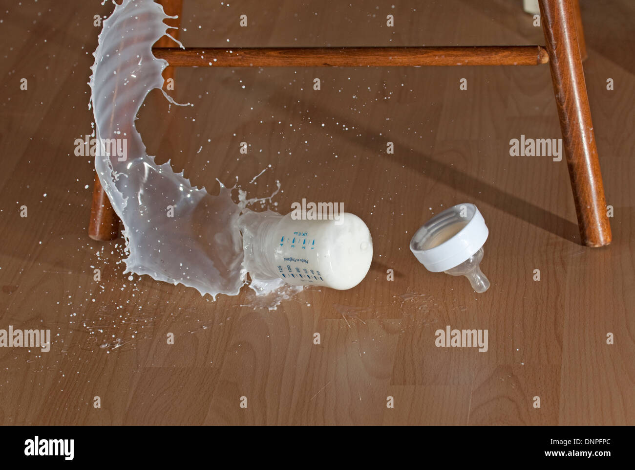 Spill milk accident hi-res stock photography and images - Alamy