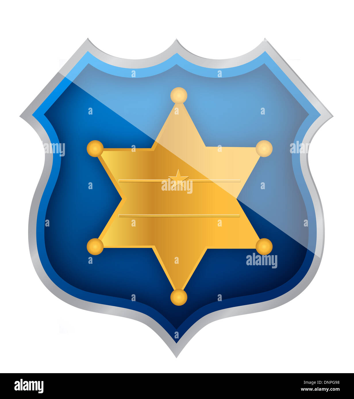 security shield illustration design over a white background Stock Photo ...