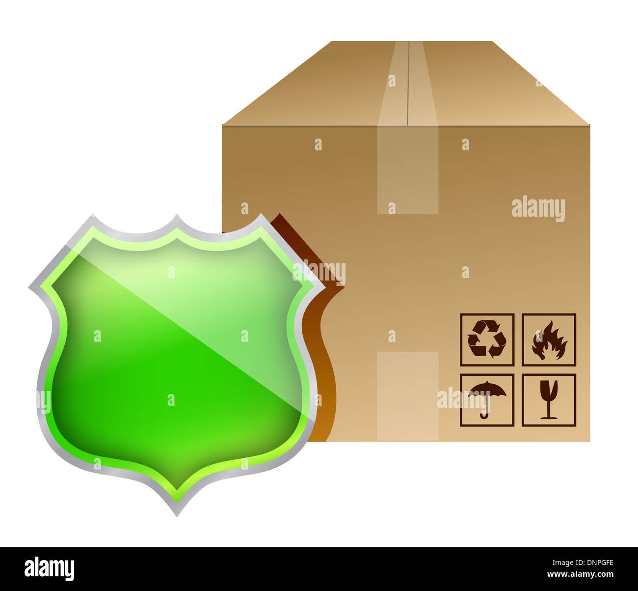 Shield box hi-res stock photography and images - Alamy