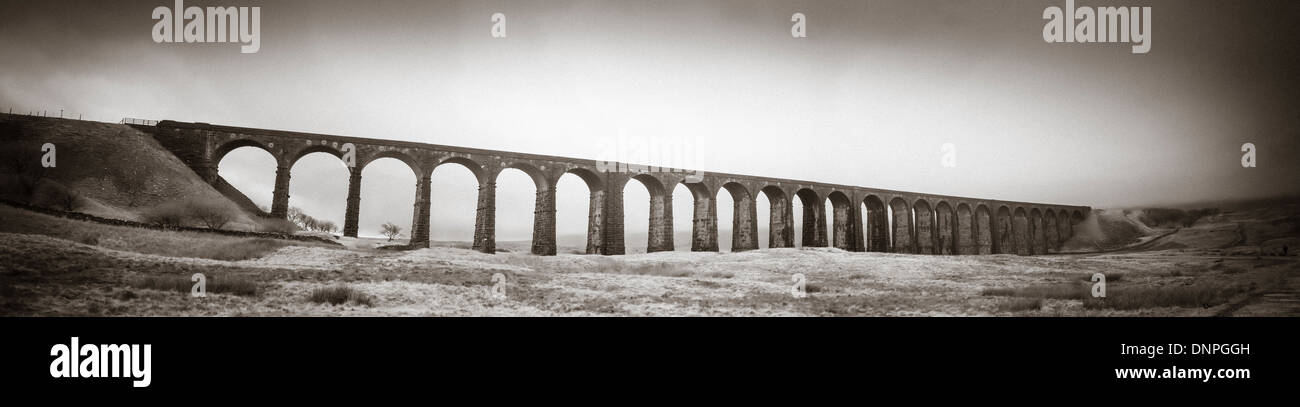 Ribblehead Viaduct, North Yorkshire. Originally named Batty Moss ...