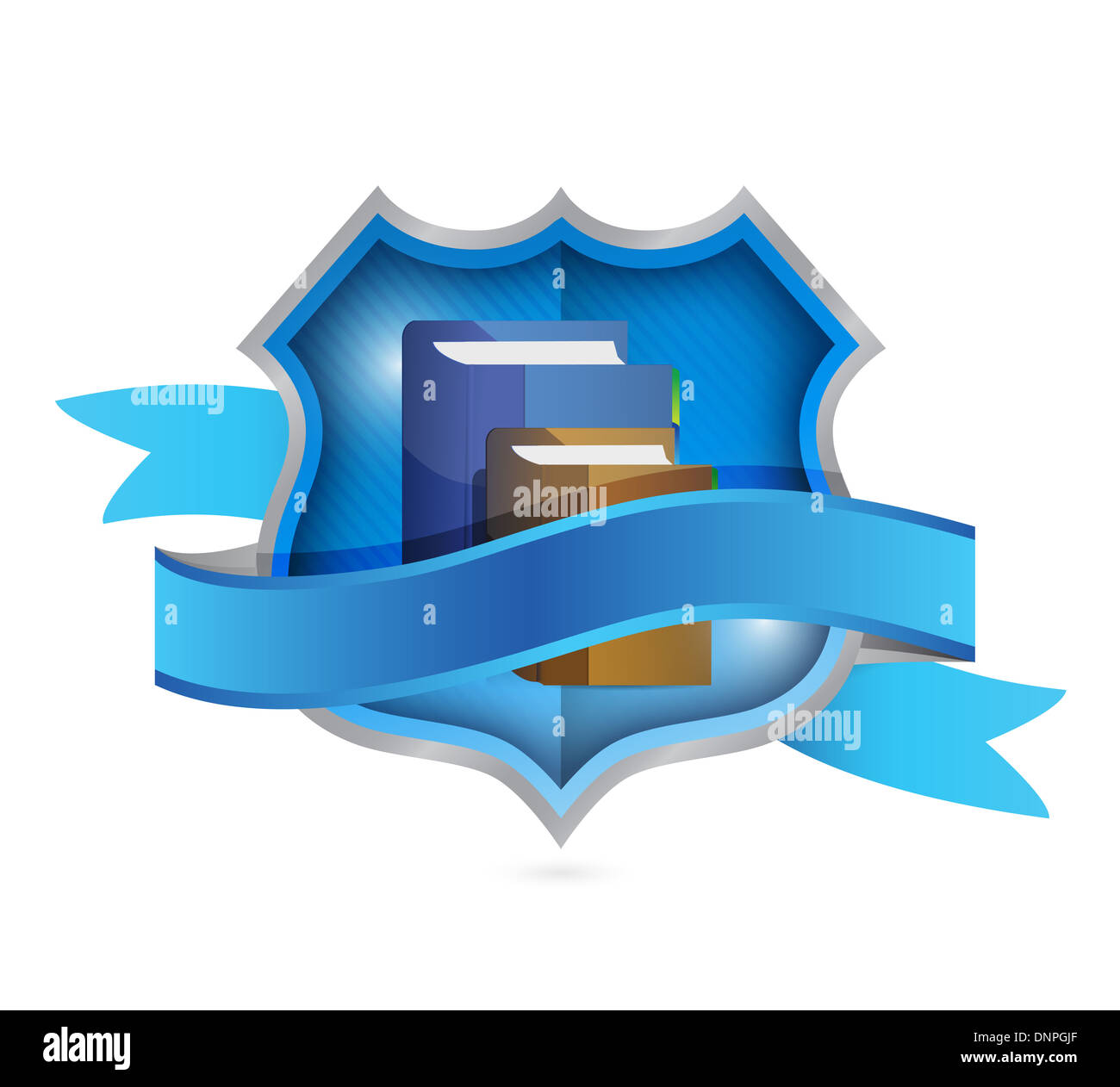 education shield illustration design over a white background Stock ...