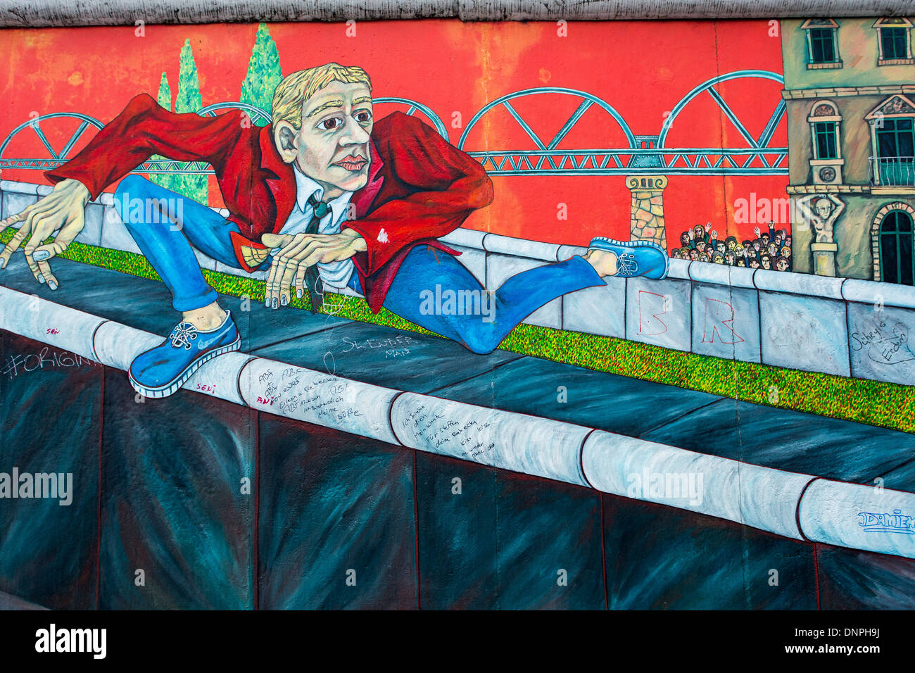 06/12/2013 Berlin Wall mural. Berlin, Germany Stock Photo - Alamy