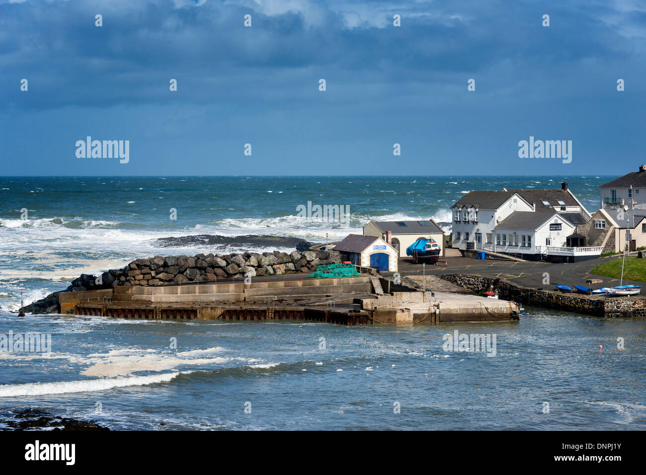 Portballintrae harbour hi-res stock photography and images - Alamy
