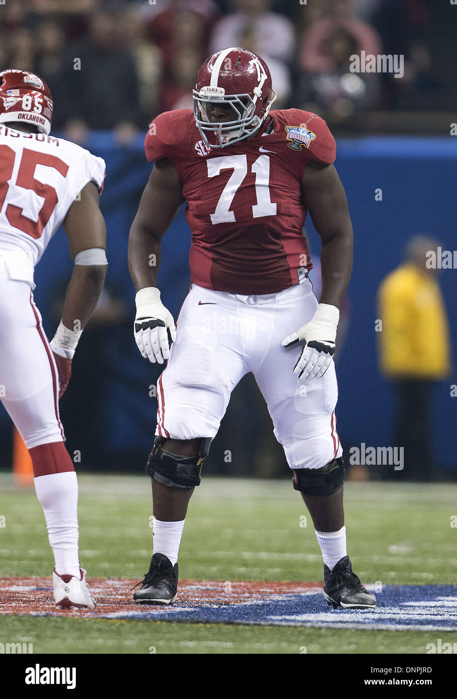 New Orleans, Louisiana, USA. 2nd Jan, 2014. January 02, 2014: Alabama ...