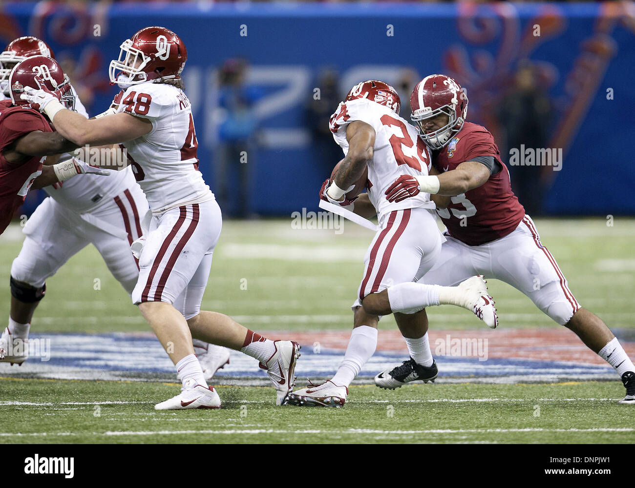 New Orleans, Louisiana, USA. 3rd Jan, 2014. January 02, 2014: Alabama ...
