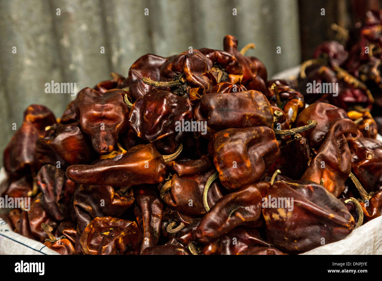 Oaxaca market chilies hi-res stock photography and images - Alamy
