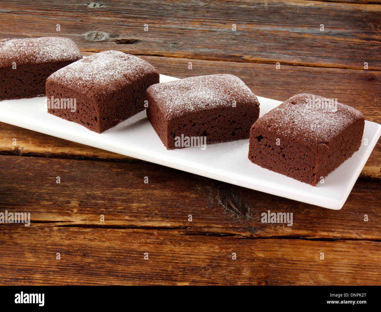 American chocolate brownies finger food hi-res stock photography and ...