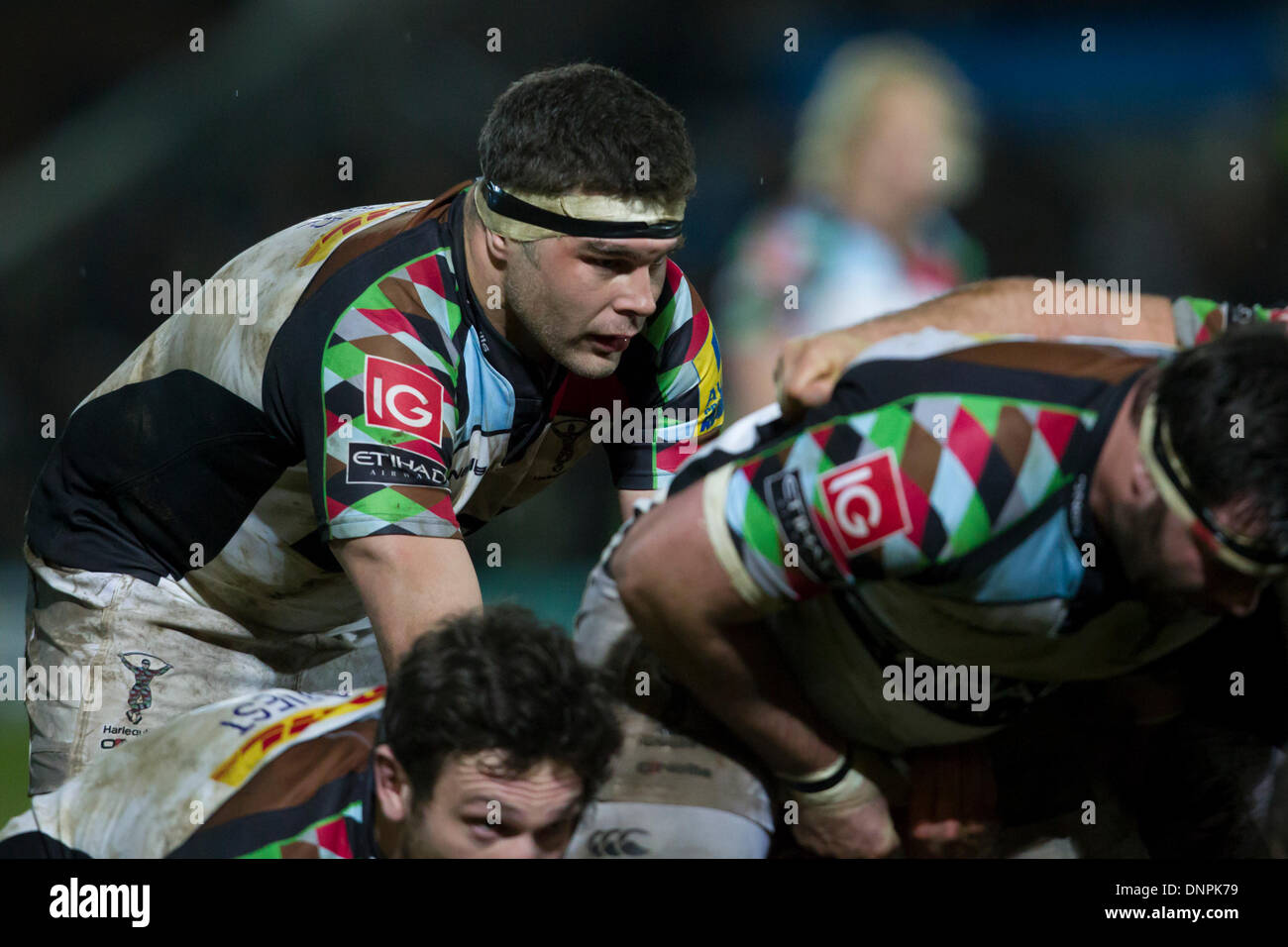 Scrum of northampton saints hi-res stock photography and images - Alamy