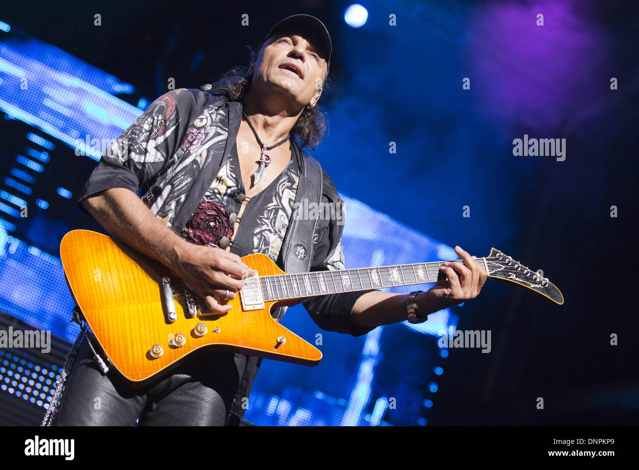 Milwaukee, Wisconsin, USA. 30th June, 2012. Guitarist MATTHIAS JABS of ...