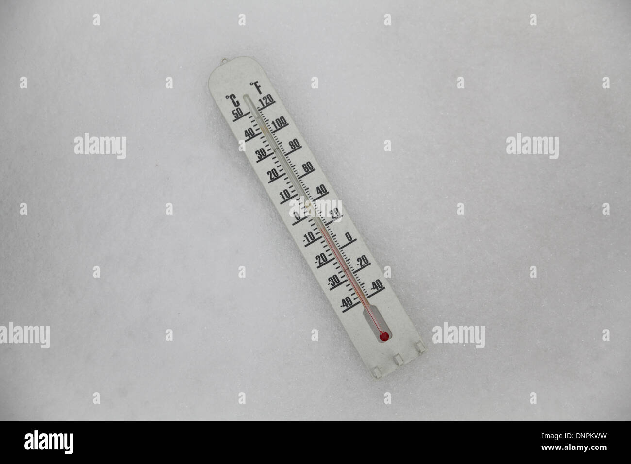 Snow thermometer hi-res stock photography and images - Alamy