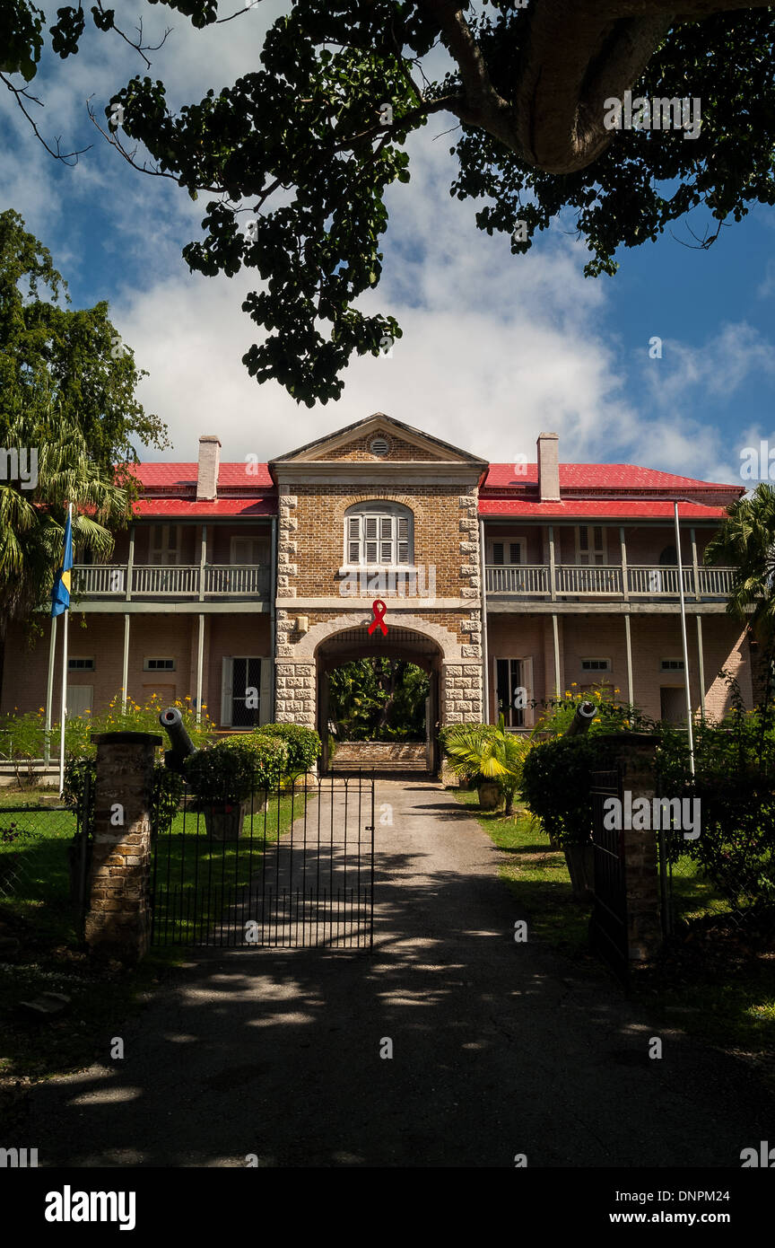 Barbados Museum, The Garrison, St Michael, Barbados Stock Photo - Alamy