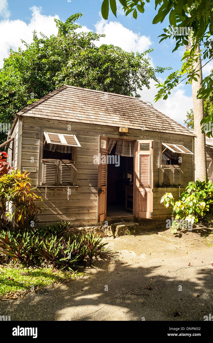 Chattel House, Tyrol Cot Heritage Village, St Michael, Barbados Stock ...