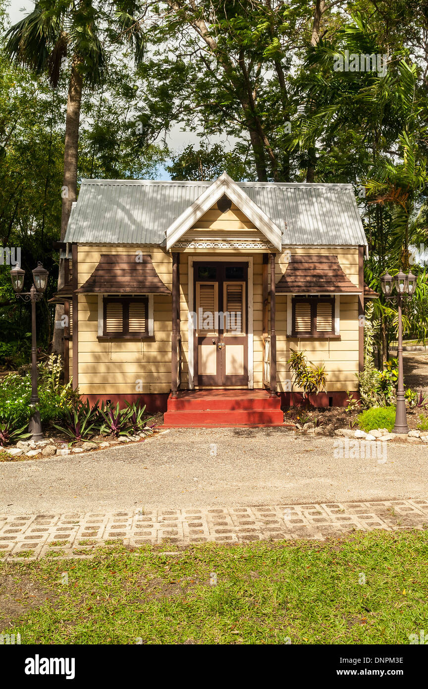 Chattel House, Tyrol Cot Heritage Village, St Michael, Barbados Stock ...