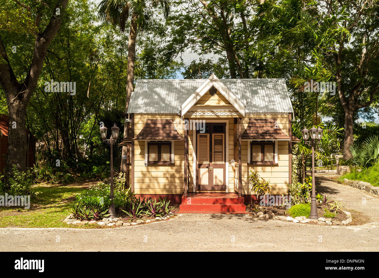 Chattel House, Tyrol Cot Heritage Village, St Michael, Barbados Stock ...