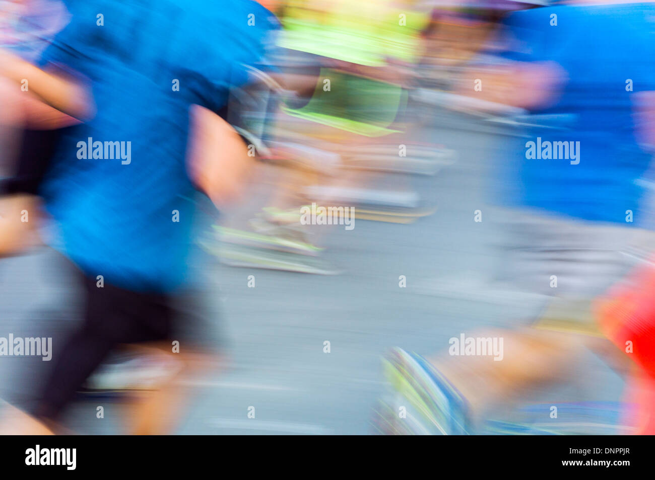 Marathon motion blur hi-res stock photography and images - Alamy