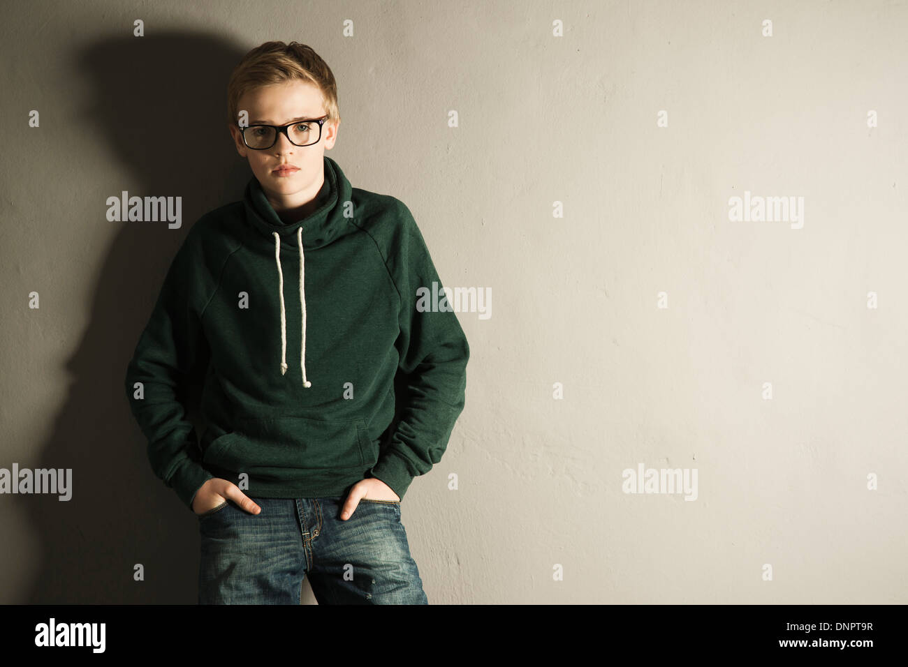 Portrait of Boy, Studio Shot Stock Photo - Alamy