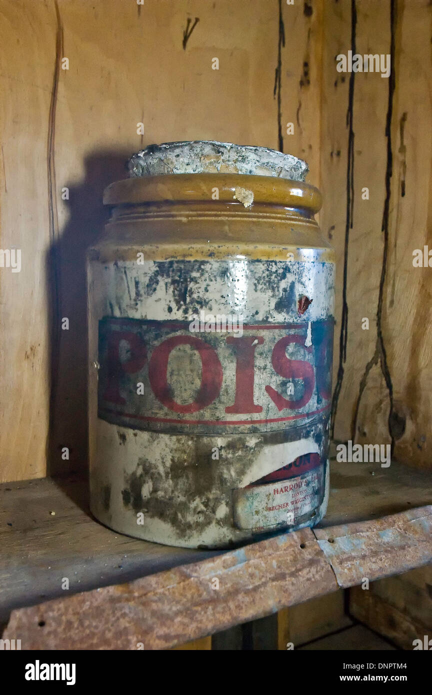 Inside Shackleton's Nimrod Expedition Hut, Cape Royds, Ross Sea ...