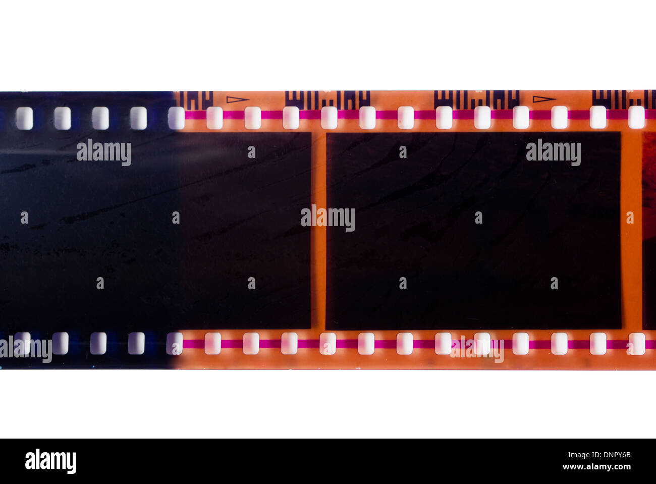 Camera film strip isolated on white Stock Photo - Alamy