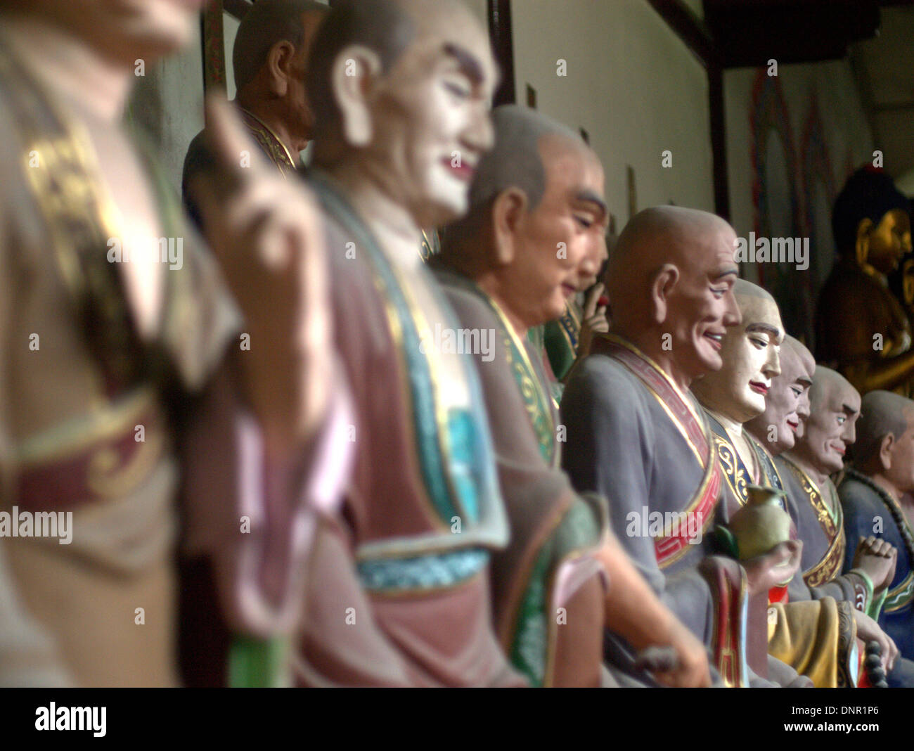 Hall Of Arhats High Resolution Stock Photography and Images - Alamy
