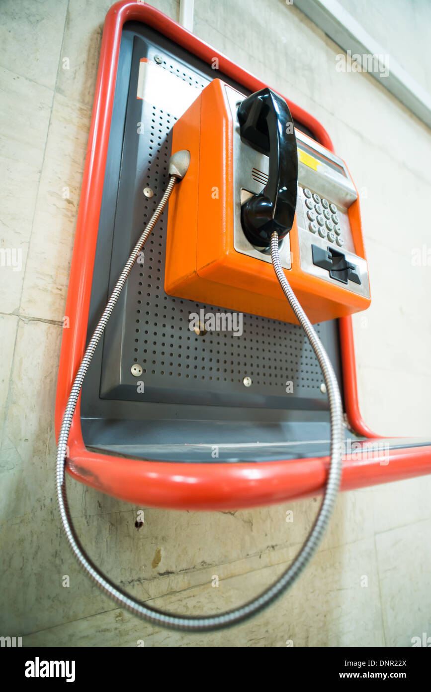 Orange booth hi-res stock photography and images - Alamy