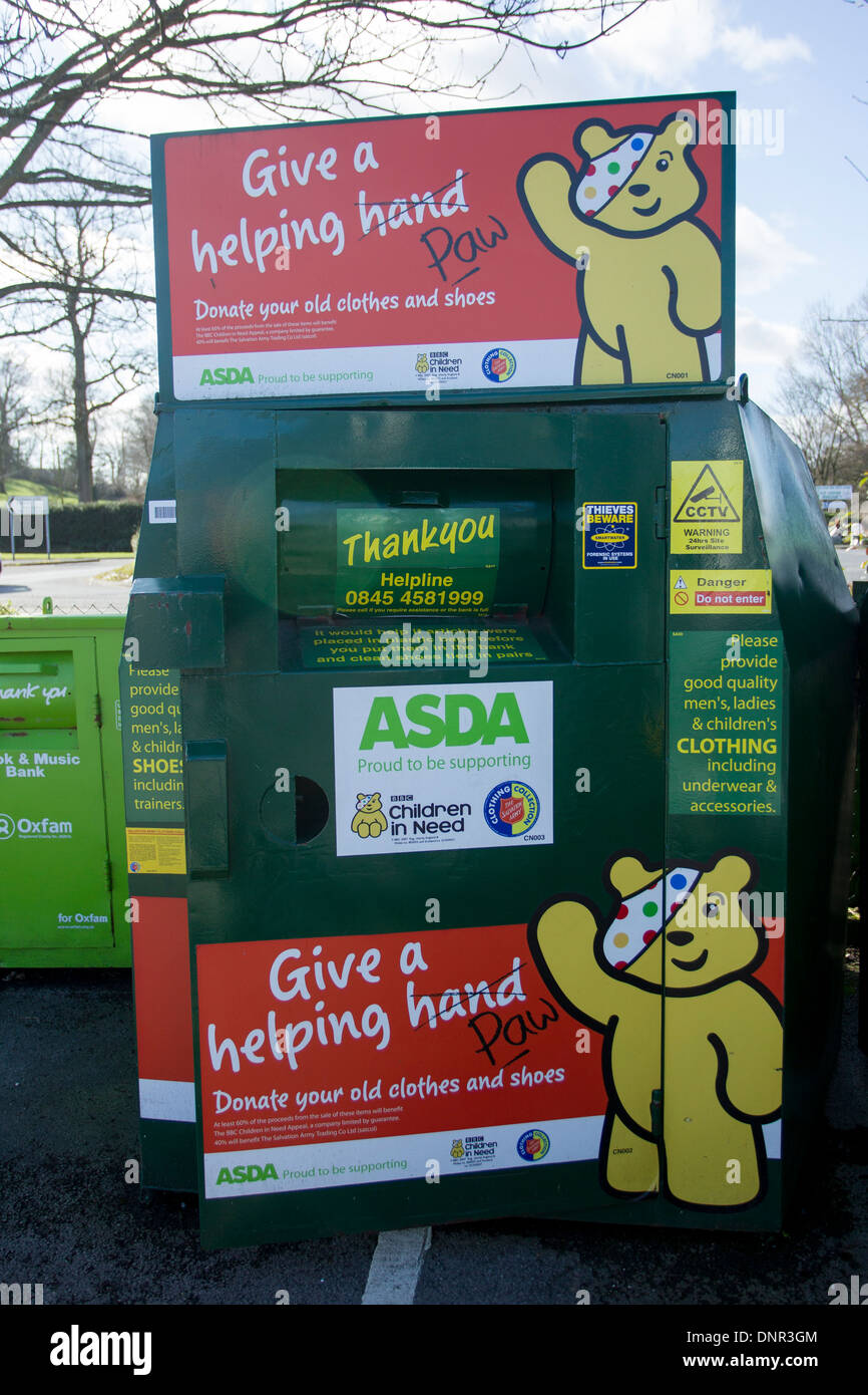 Charity Collection Bins Stock Photos & Charity Collection Bins Stock ...