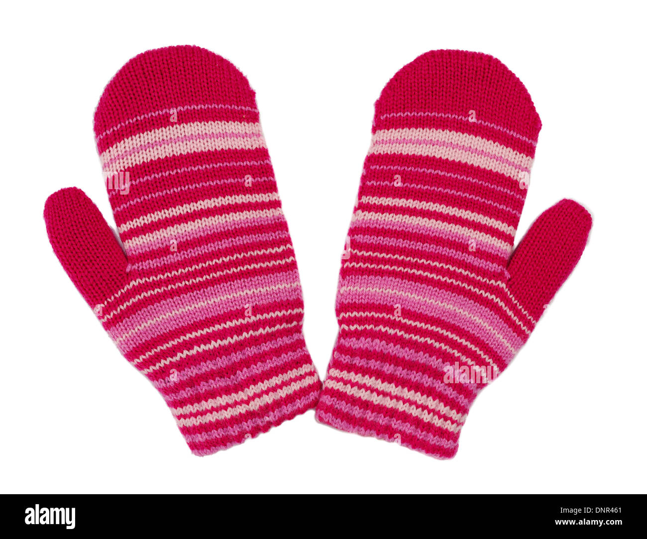 Snowflake on red glove Cut Out Stock Images & Pictures - Alamy