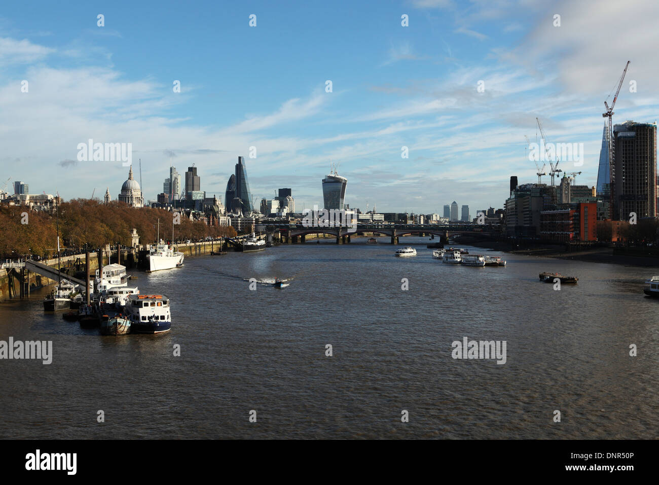 The River Thames in London, England Stock Photo - Alamy