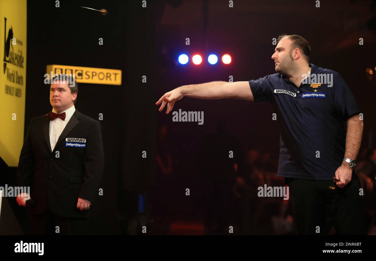 Frimley Green, Surrey, UK . 04th Jan, 2014. Defending champion Scott ...