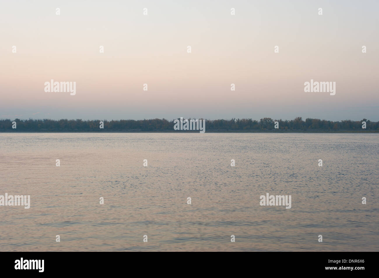 sunrise on the river Stock Photo - Alamy
