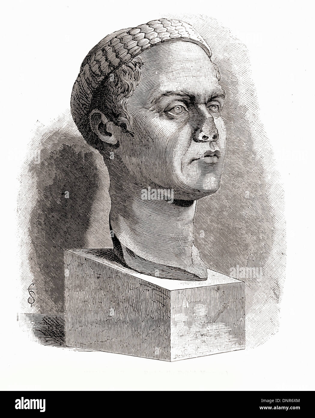 Portrait bust of domitian hi-res stock photography and images - Alamy