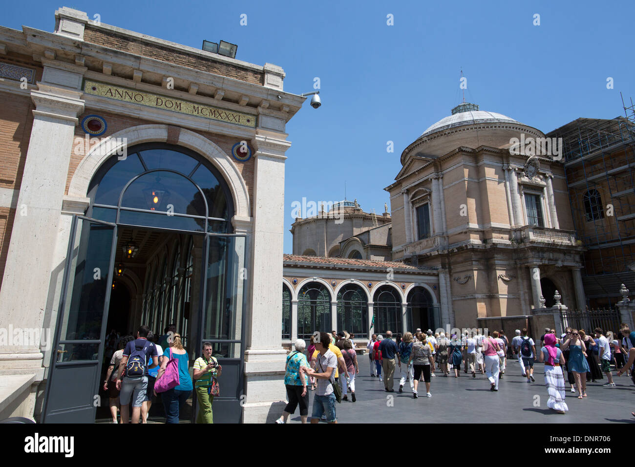 Entrance to the Vatican Museums, Vatican City, Rome, Italy, Europe ...